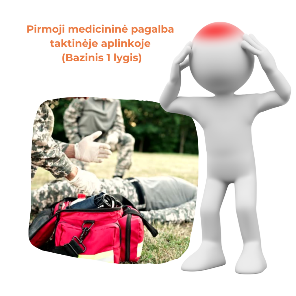 Taktinė Pirmoji Pagalba – Kraujavimo Stabdymas | Militra.lt